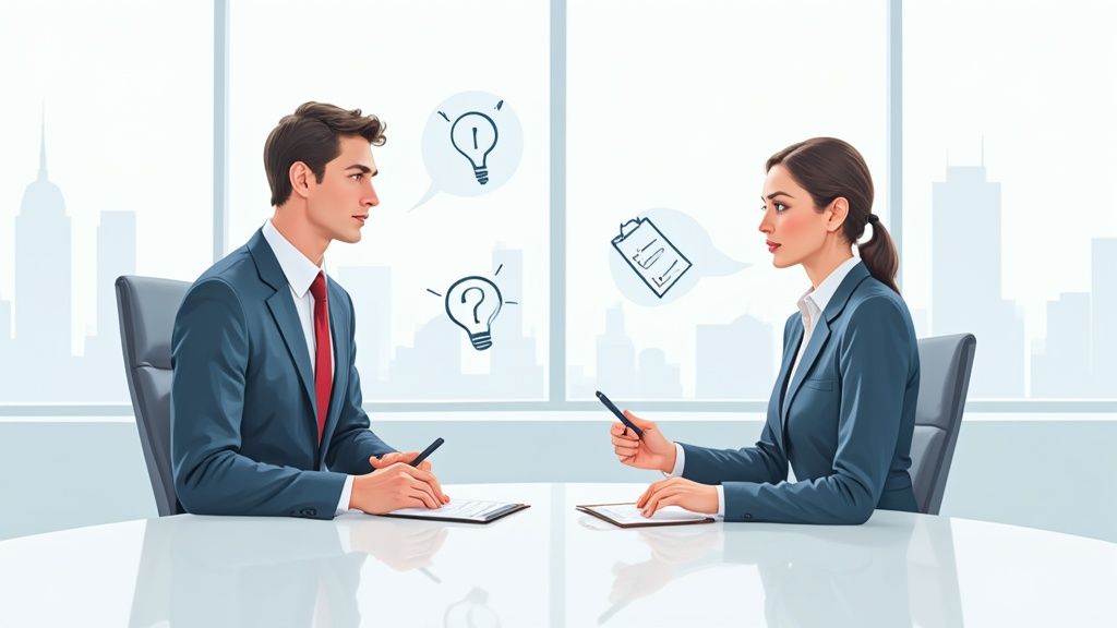 A Guide to Interviewing an Executive - Shiny